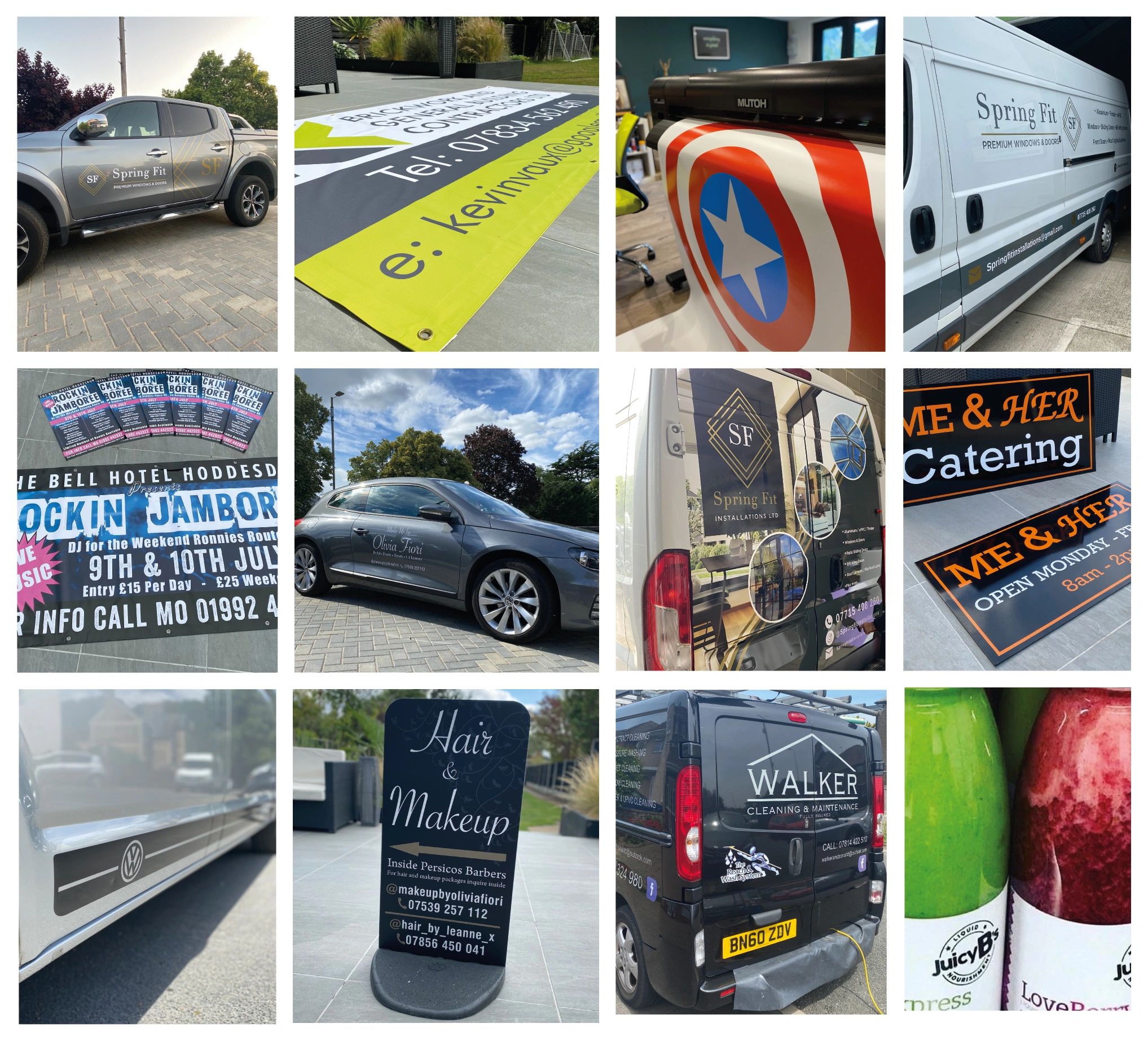 PB Design and Prints - Vehicle Signwriting, Printed Banners