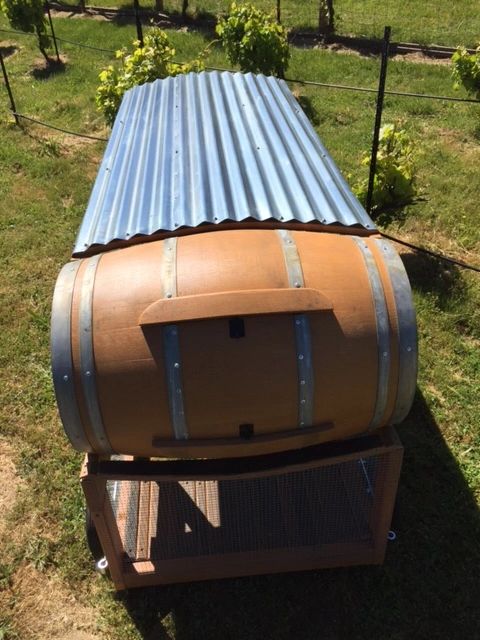 Wine Barrel Creations - Wine Barrel, Chicken Coop