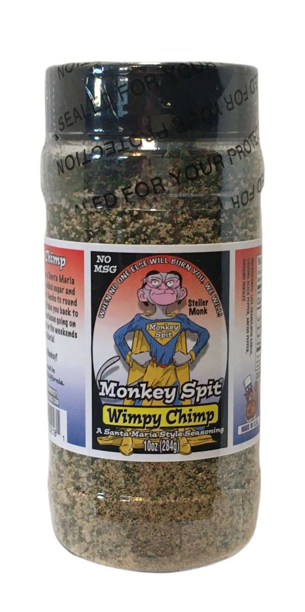 4 Shaker Limit - Wimpy Chimp Seasoning - 10 oz