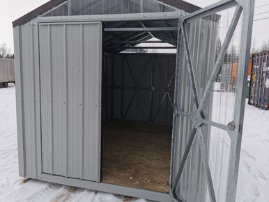 Galvanized Metal Sheds