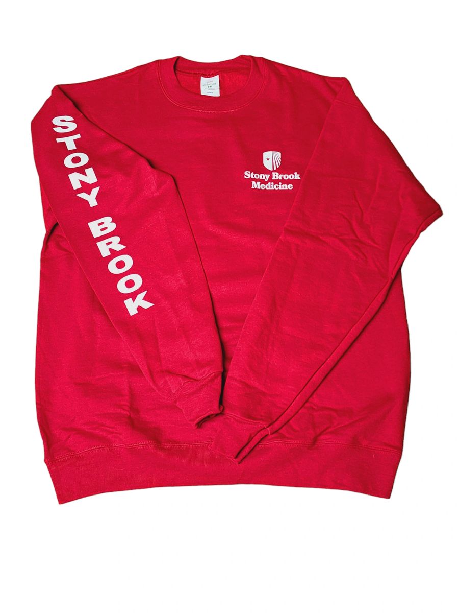 Red SBU Crew Neck SBU Sleeve