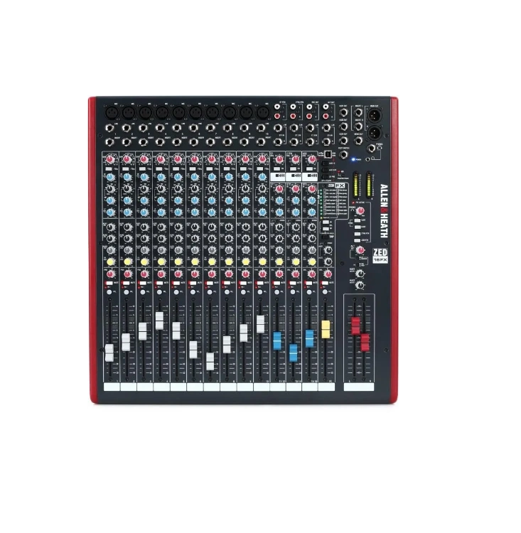 Allen & Heath ZED-16FX 16-channel Mixer with USB Audio Interface and ...