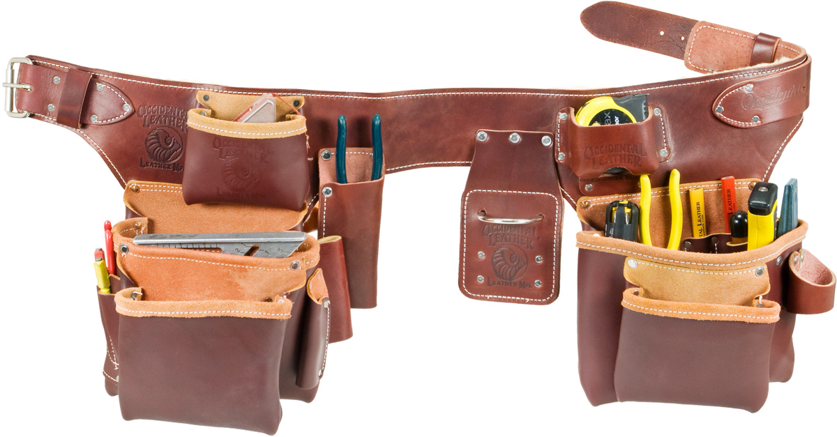 Occidental Leather 5191 Pro Carpenter s 5 Bag Toolbelt Assembly