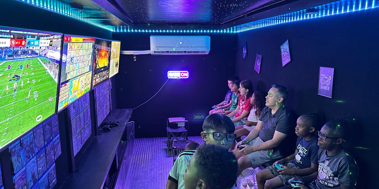 Gaming Headquarters Party Bus