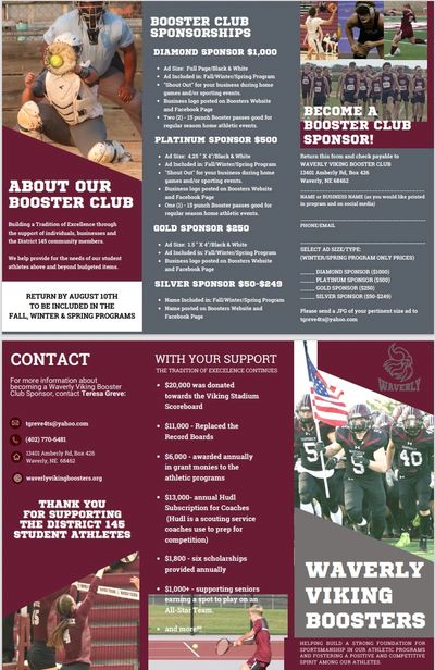 Join the Booster Club