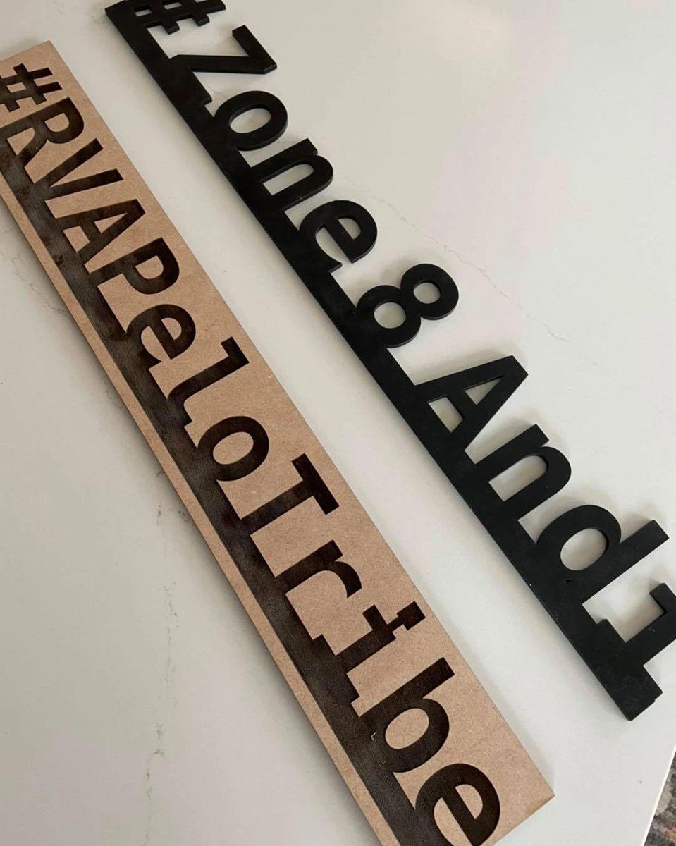 Peloton Leaderboard Signs