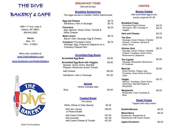 The Dive Bakery