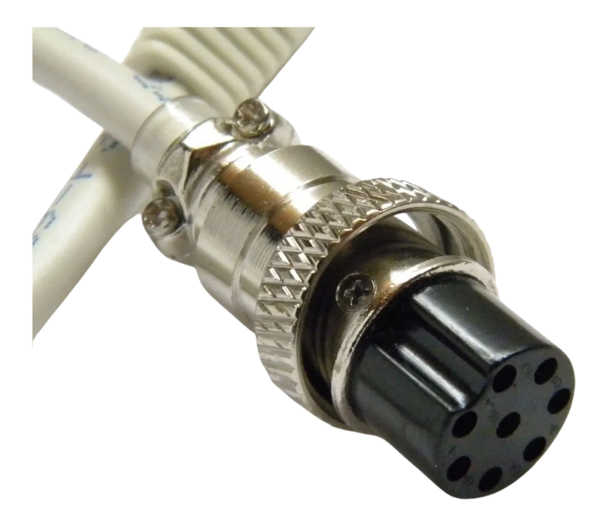 Radio Cable p/n SLCAB8R, for 8-pin round style mic jack (also known as ...