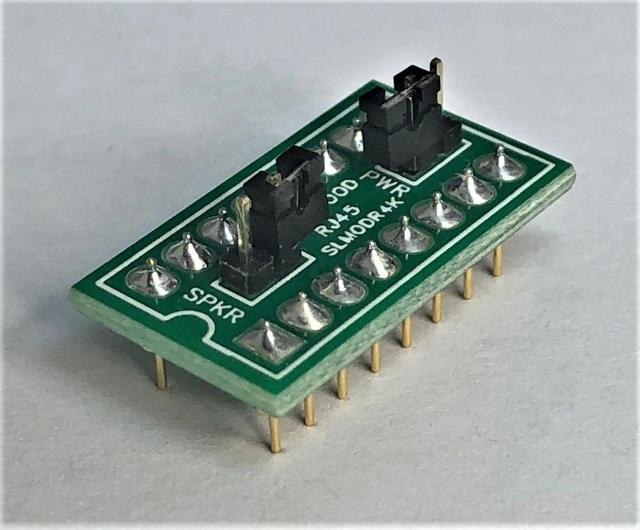 SLMODR4K - For most Kenwood 8-pin Modular RJ-45 Mic jack connections