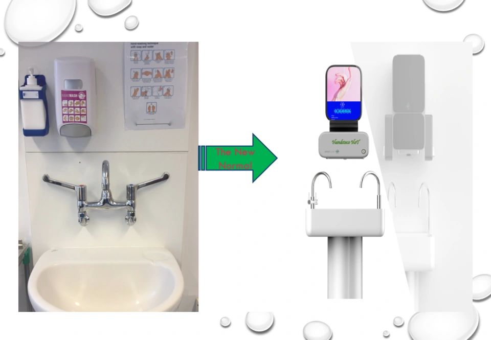 Hand Hygiene Technique - Artificial Intelligence Hand Wash Basin