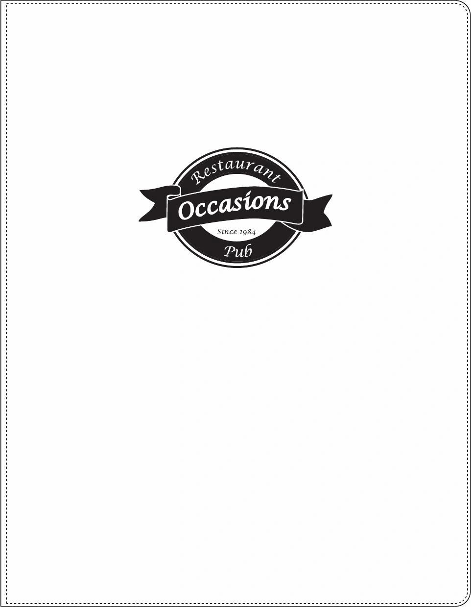 Occasions Restaurant and Pub - Family Restaurant and Pub, Bar and Pub