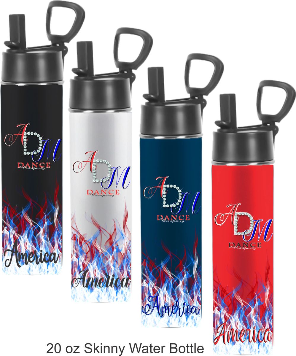 ADM Stainless Steel Water Bottle- 20oz