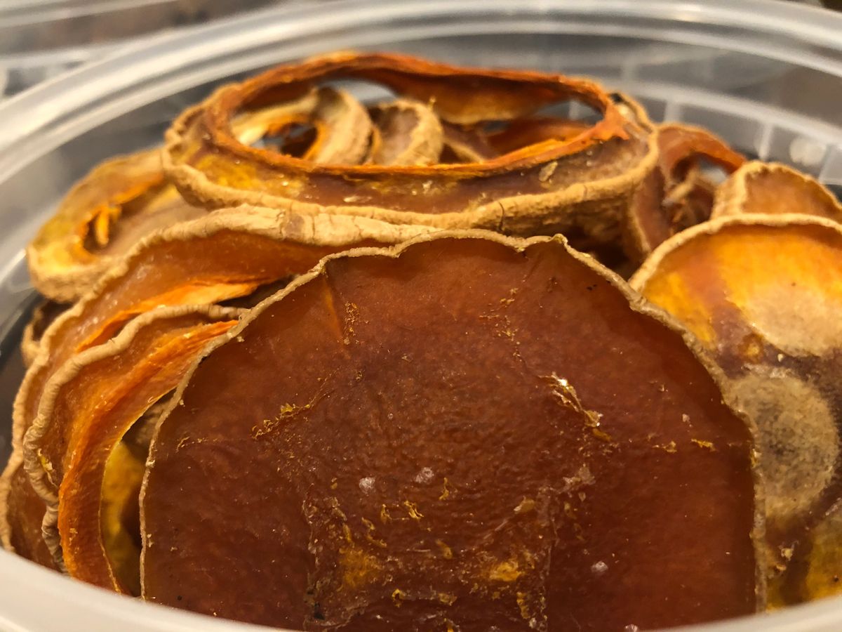 Dehydrated Squash Rings