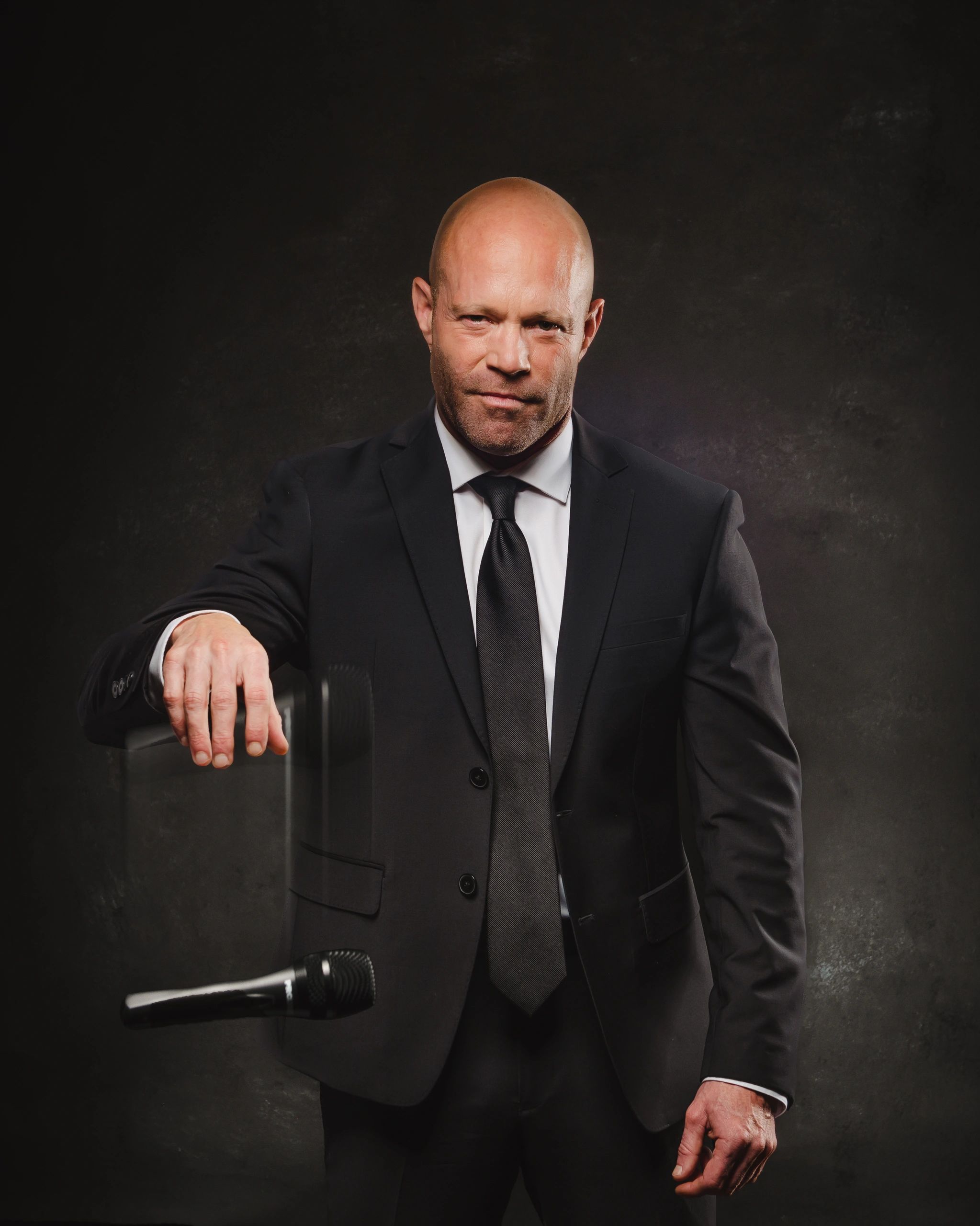 Jason Statham Black Suit