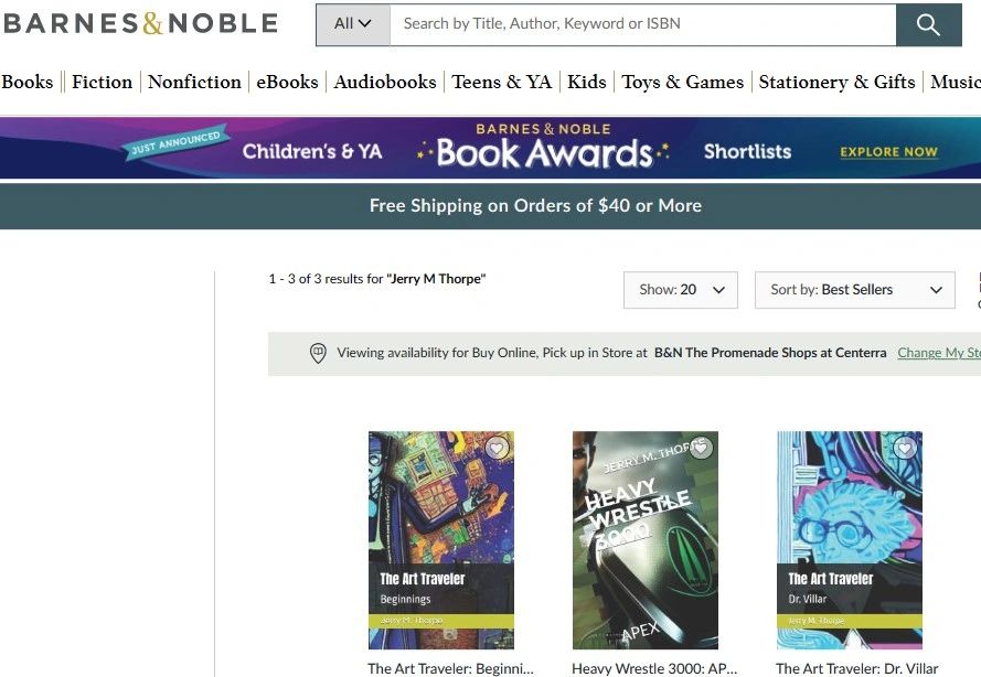 Shop Now @ Barnes&Noble