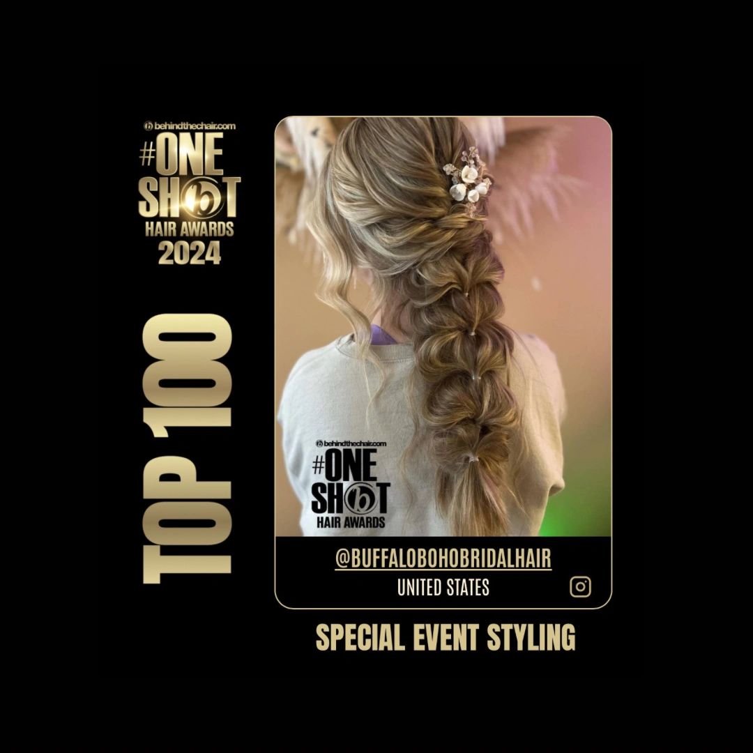 Buffalo Bridal Hair - Buffalo Boho Bridal Hair