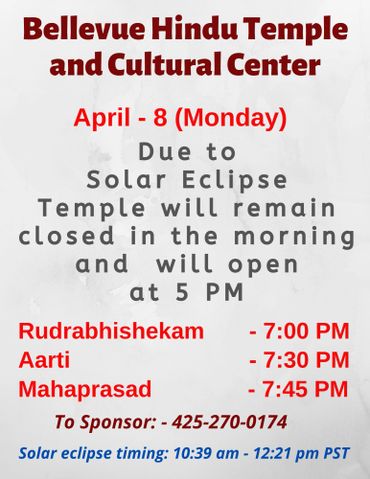 Bellevue Hindu Temple and Cultural Center