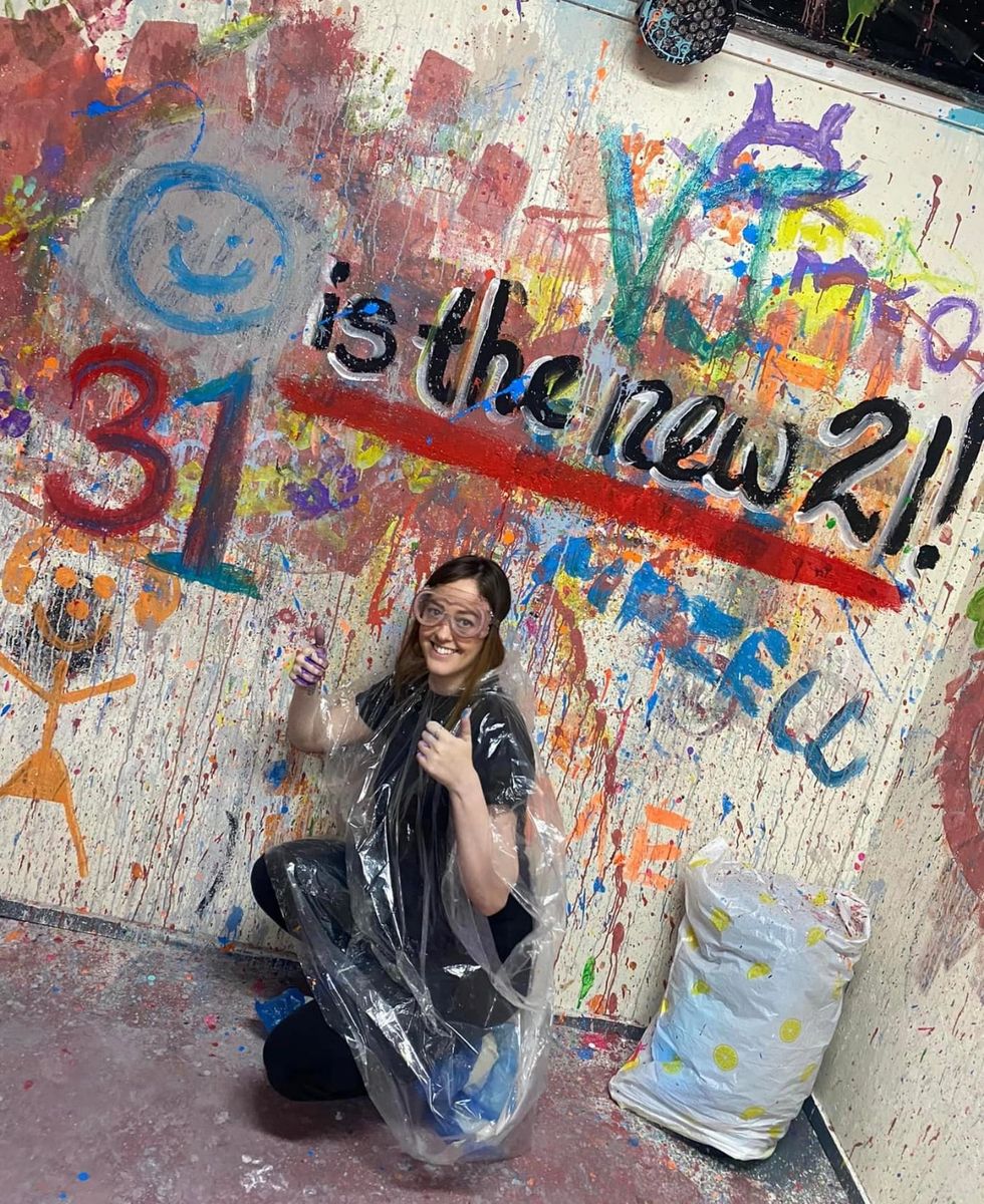 1 person Splat it voucher