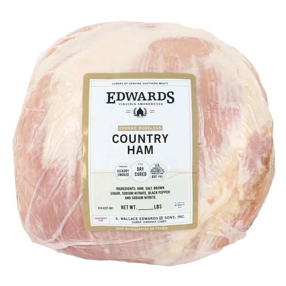 Edwards Large Country Ham Boneless 10 lbs