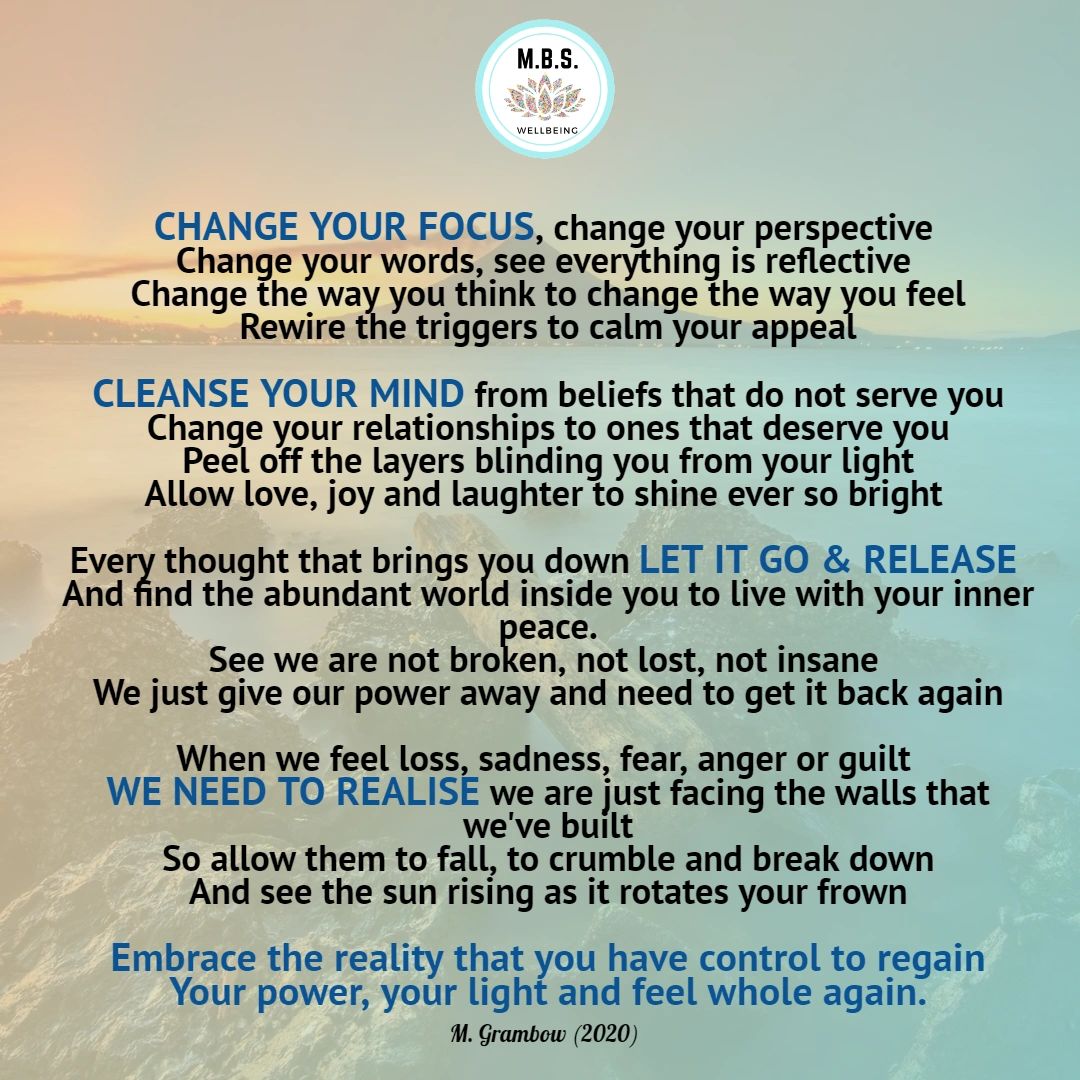 Change Your Focus...