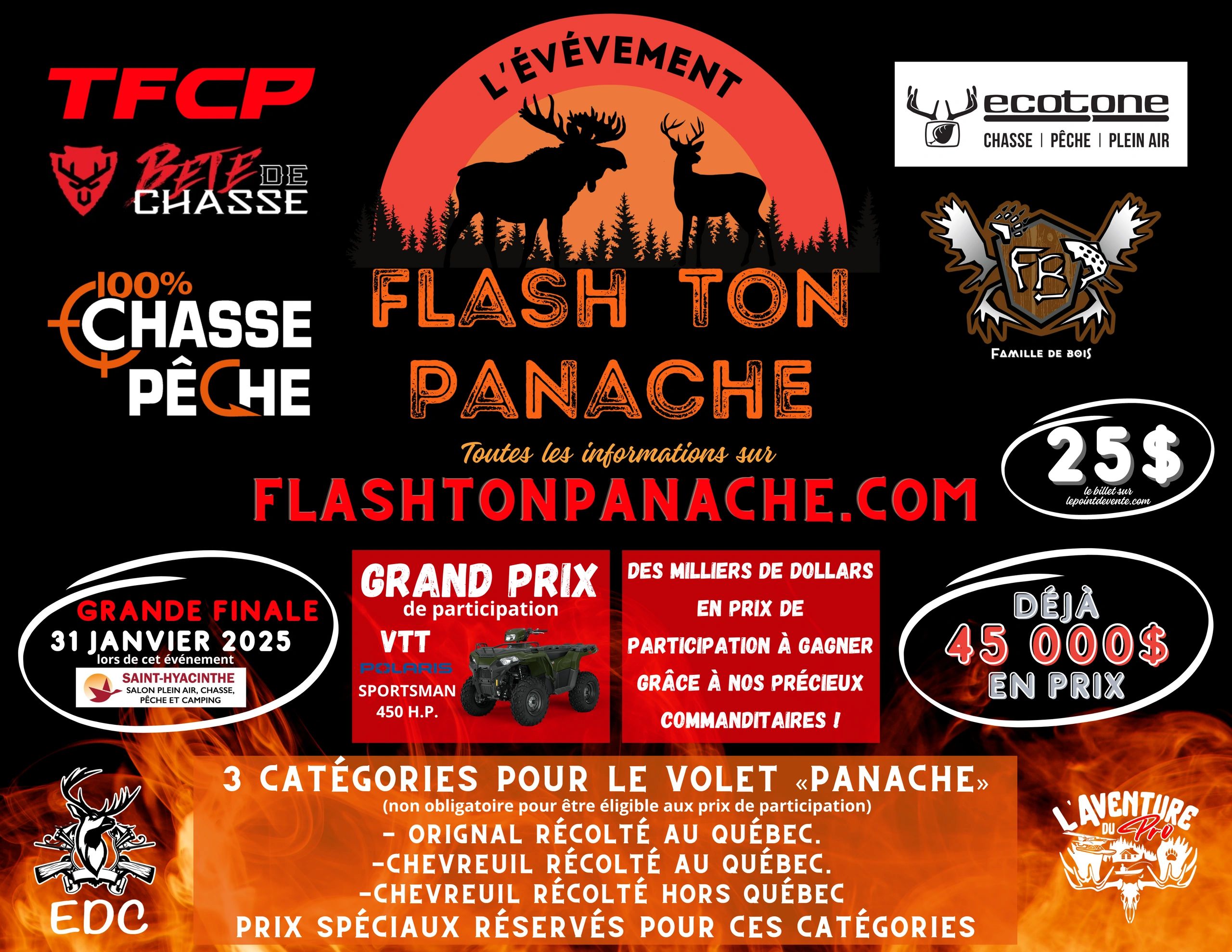 Flash ton panache - Concours Chasse Panache, Panache Orignal Chevreuil ...