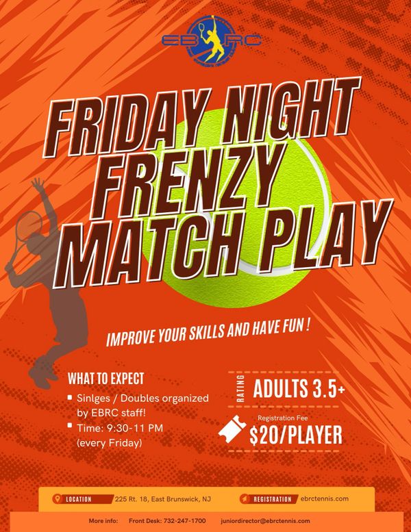 Tennis - East Brunswick Racquet Club