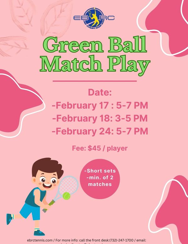 Tennis - East Brunswick Racquet Club