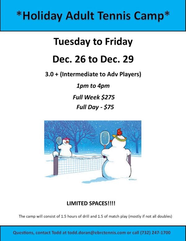 Tennis - East Brunswick Racquet Club