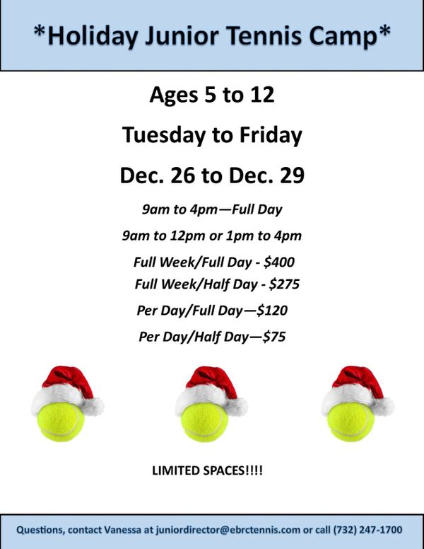 Tennis - East Brunswick Racquet Club