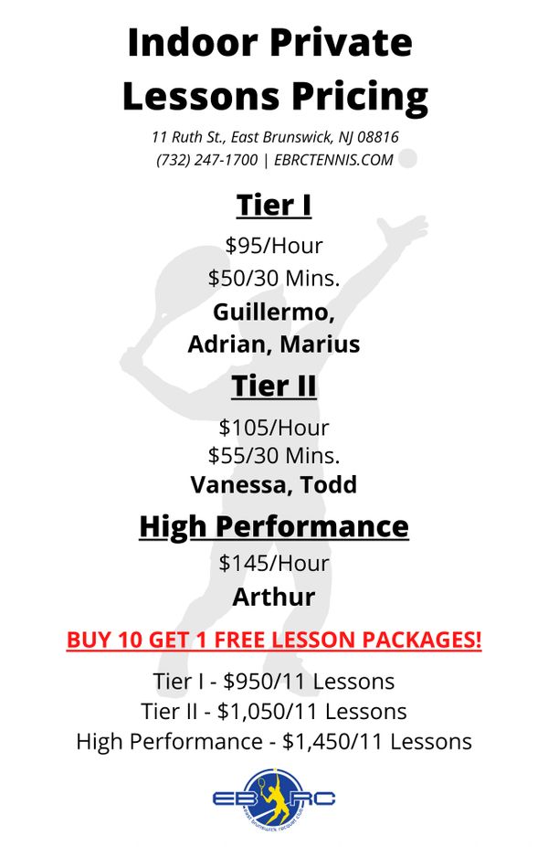 Tennis - East Brunswick Racquet Club