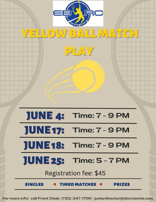 Tennis - East Brunswick Racquet Club