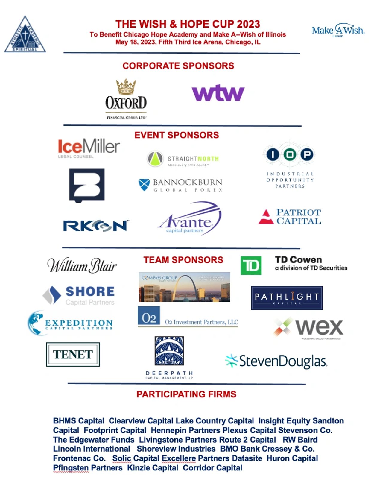 Sponsors