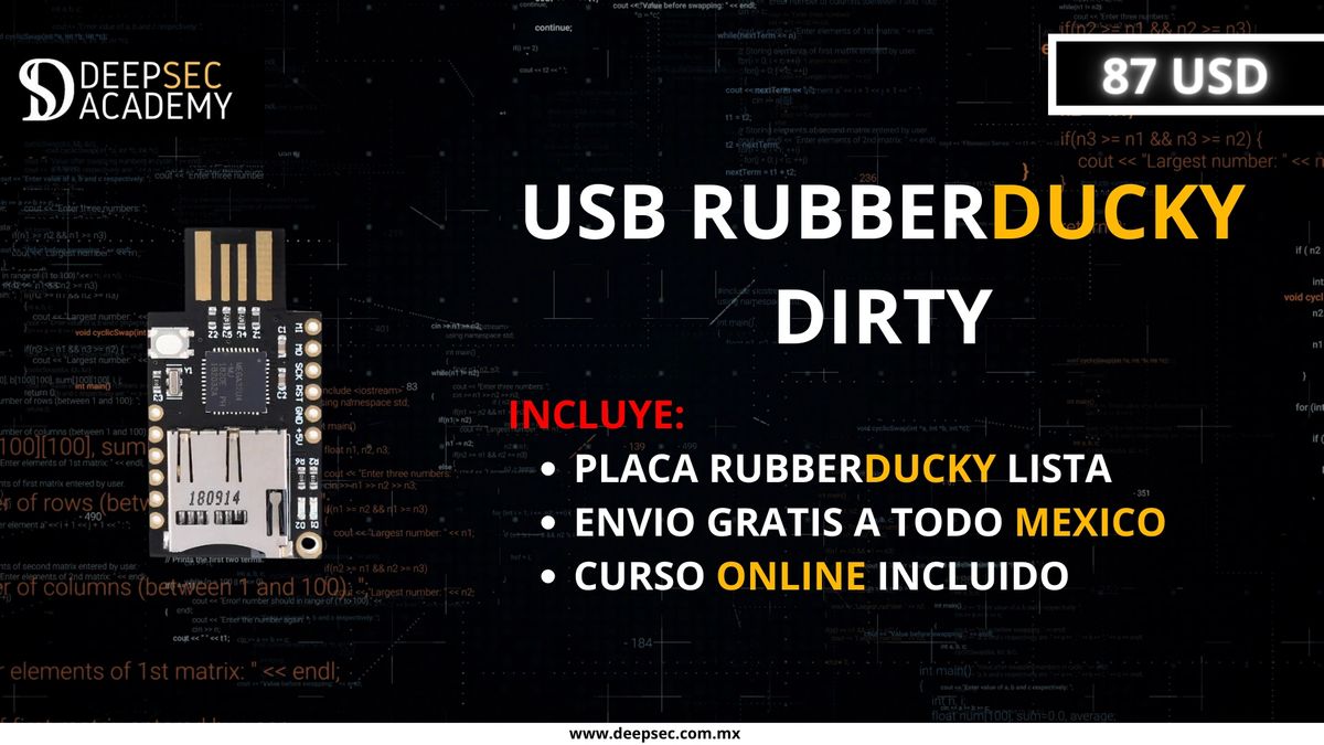 USB RUBBERDUCKY DIRTY