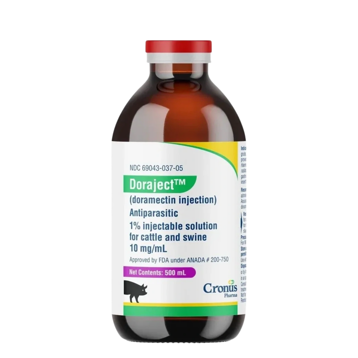 DoraJect 1% Injectable for Cattle & Swine