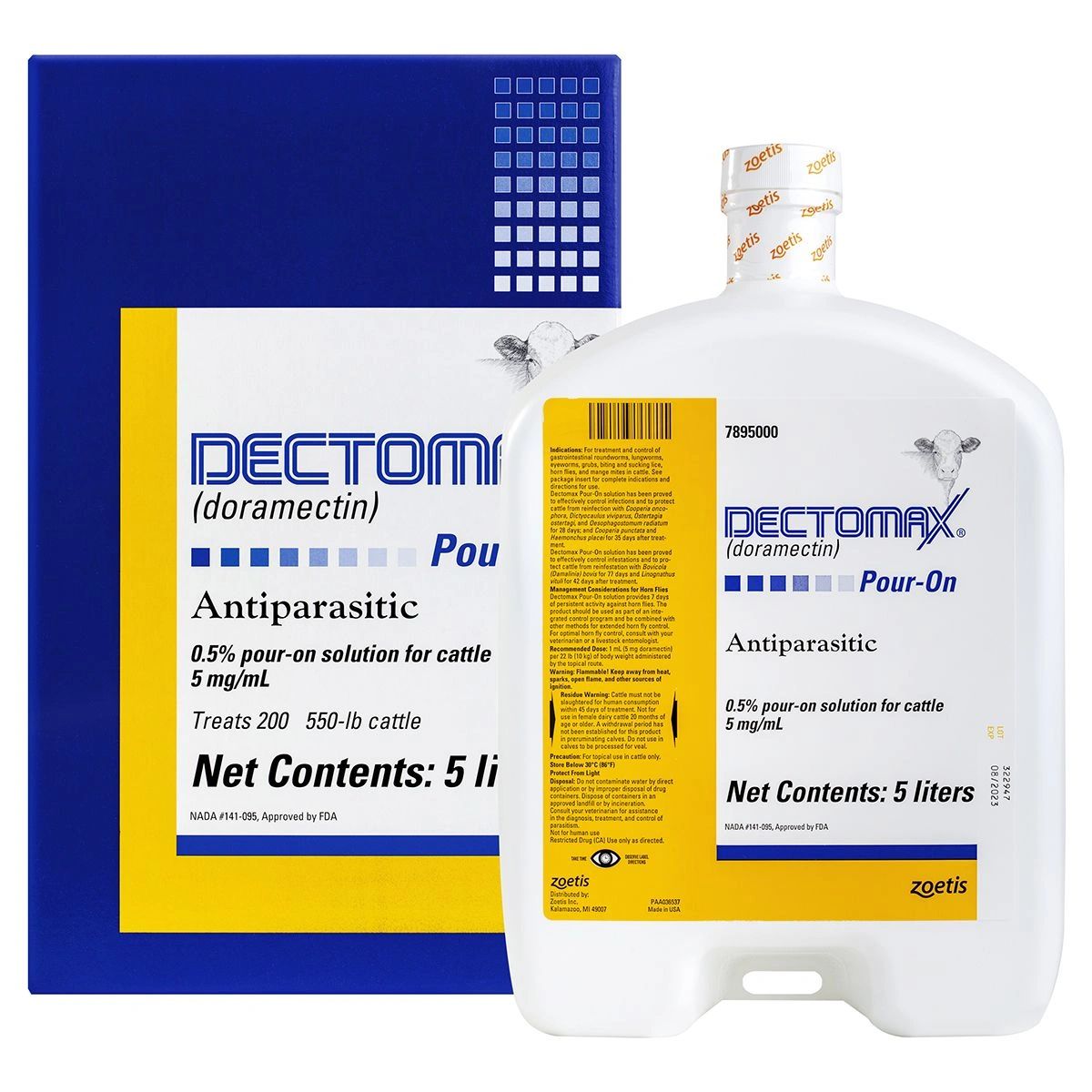 Dectomax Pour-On 5 LITER