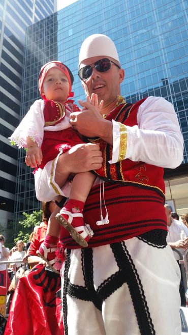 Albanian Parade 2018 | Happy family