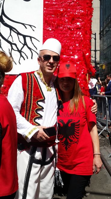 Albanian Parade 2018 | Happy family