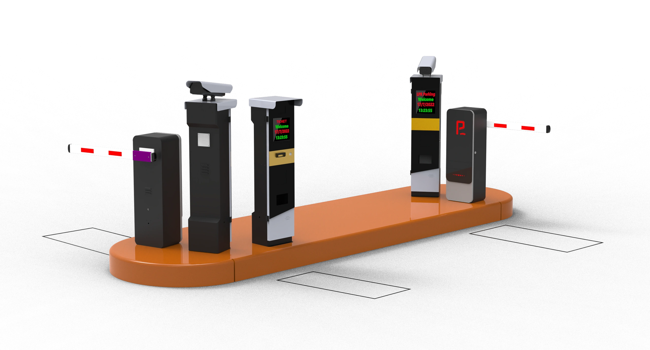 ACCESS KEY LLC - Parking Barrier Gate, Boom Gate Barrier, Gate Barrier