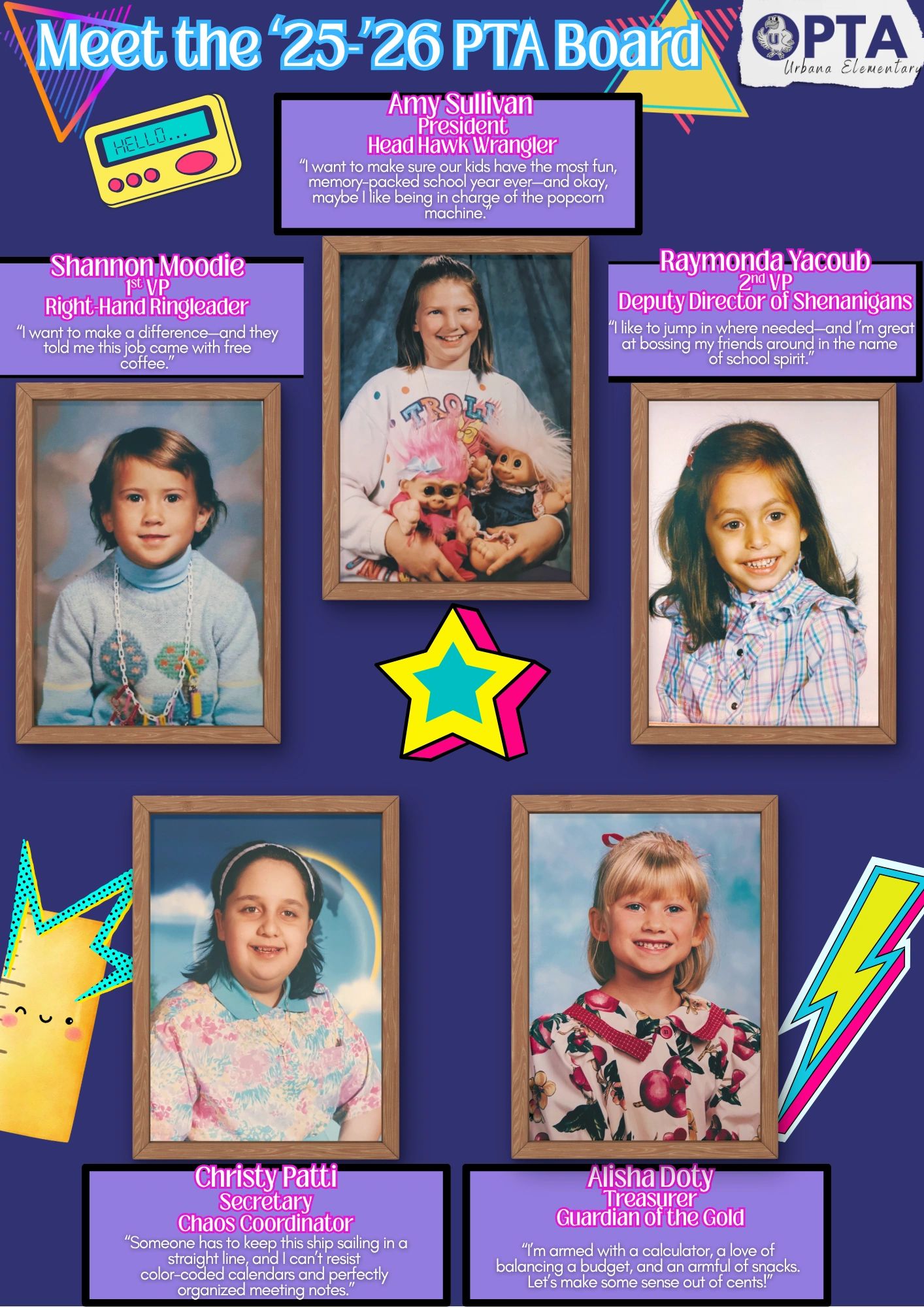 Meet the PTA Board for 2025-2026