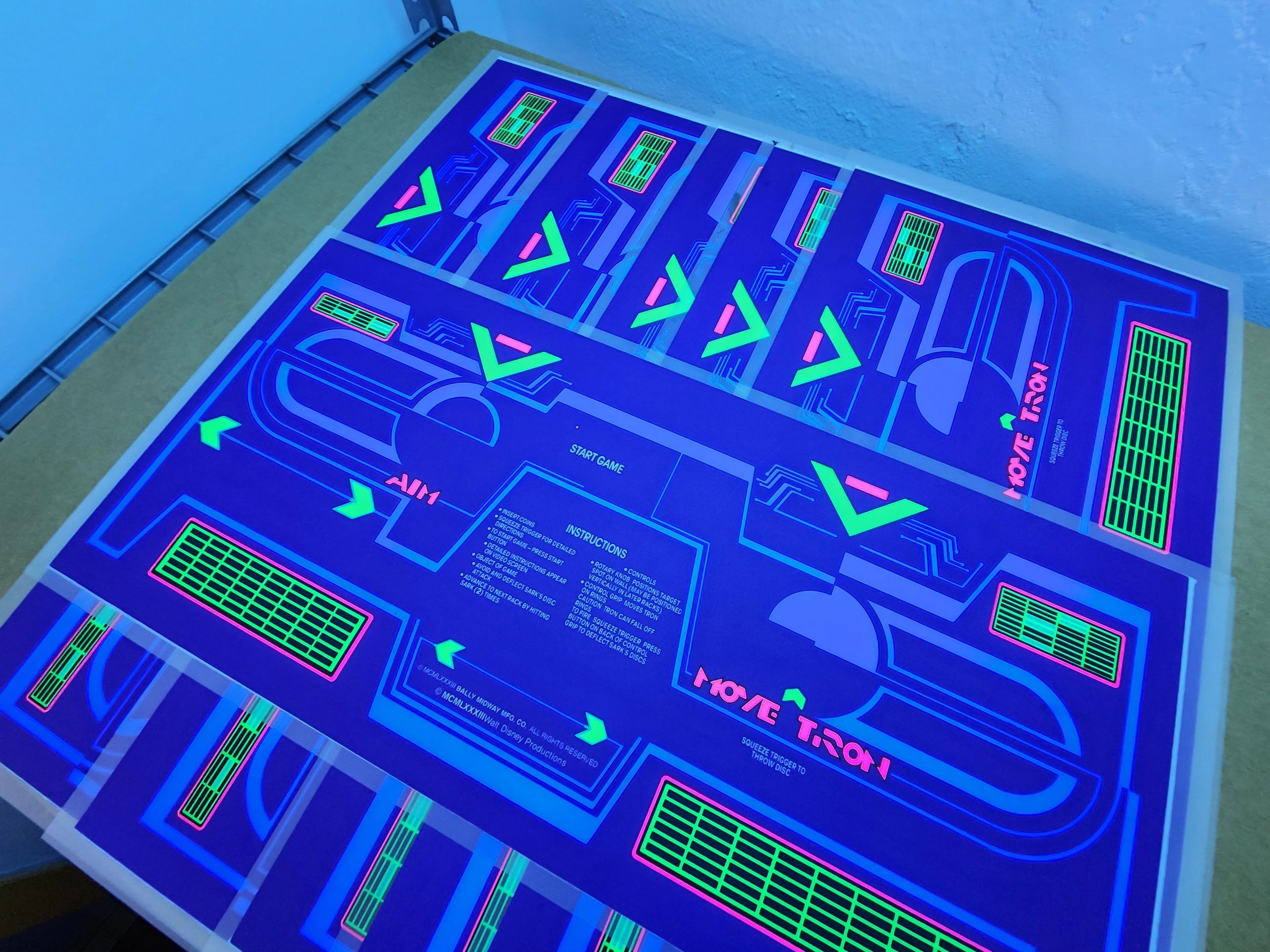 This Old Game - Arcade Artwork, Reproduction
