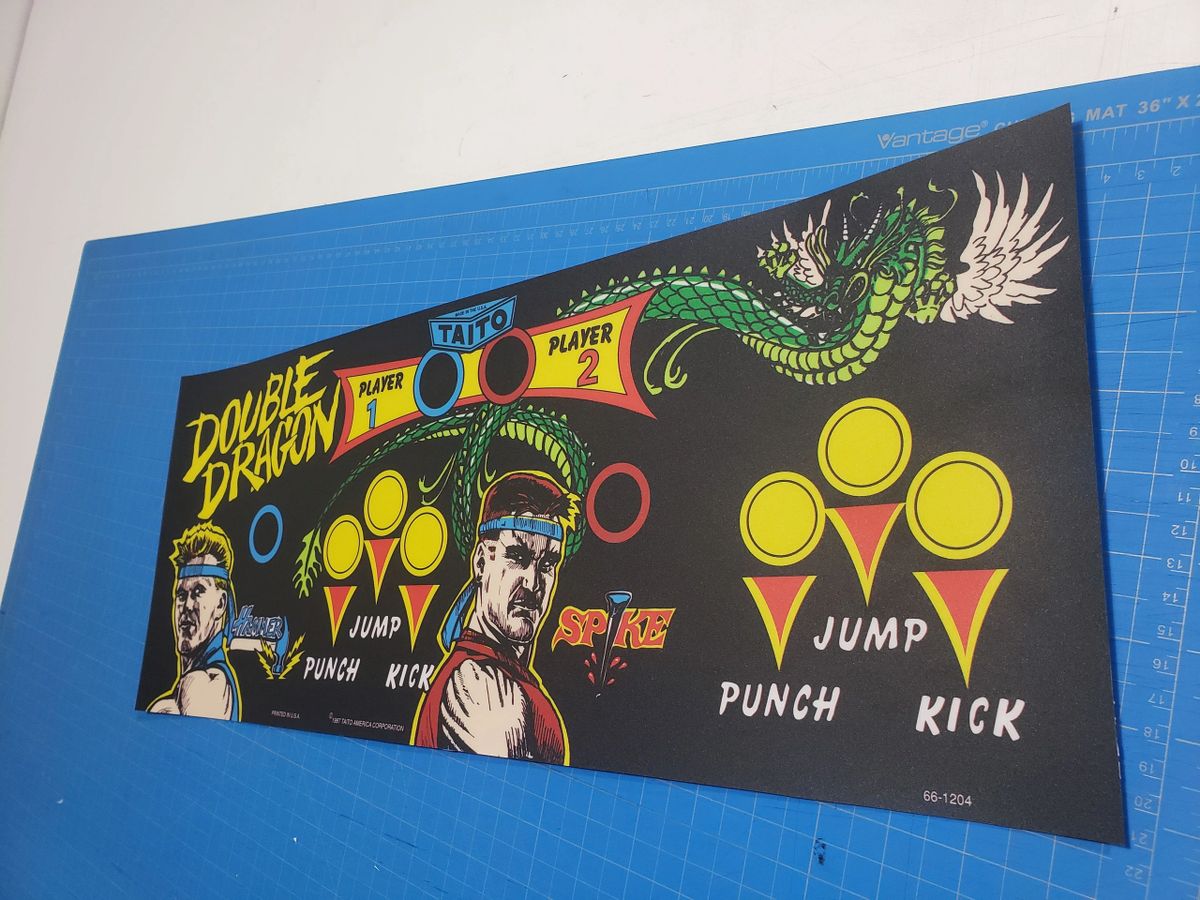 Double Dragon CPO-Control Panel Overlay