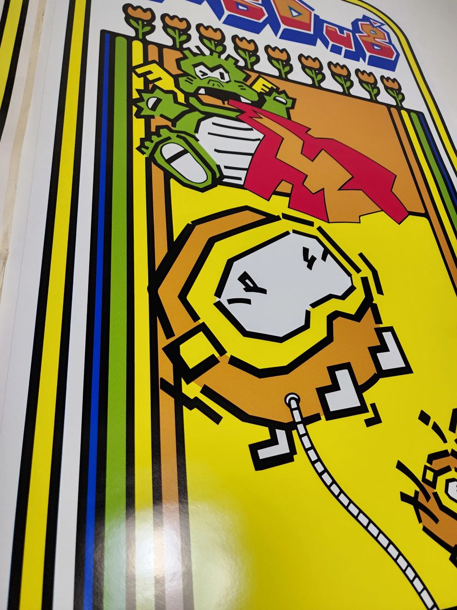 Dig Dug Cabaret Side Art Set