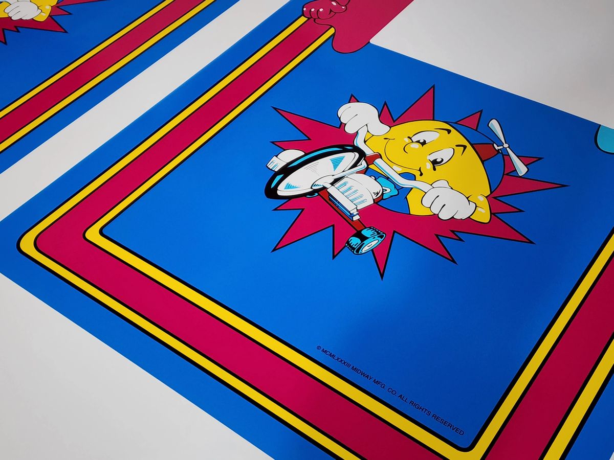Jr. Pac-Man Kickplate