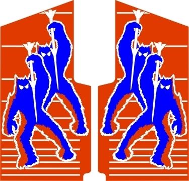 Space Invaders Deluxe Stencil Set