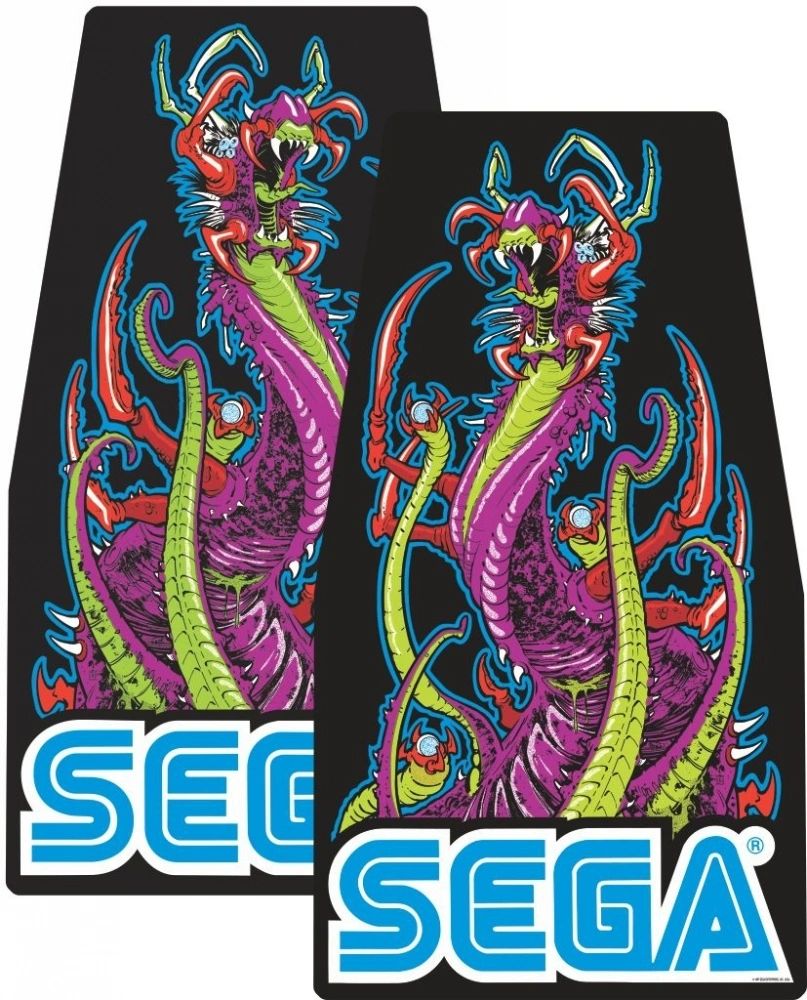 Alien Syndrome Side Art Set