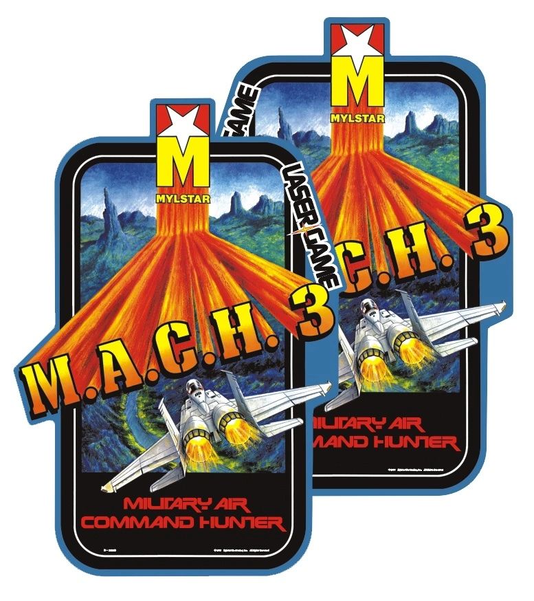 M.A.C.H. 3 Side Art Set