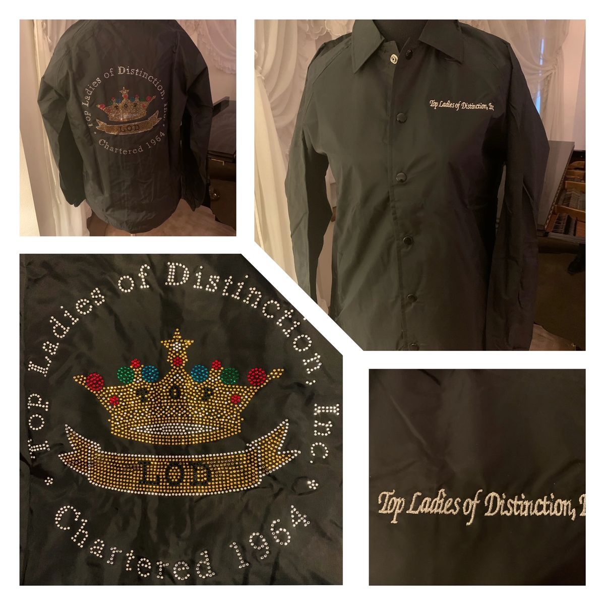 TLOD Signature Logo Windbreaker - Black