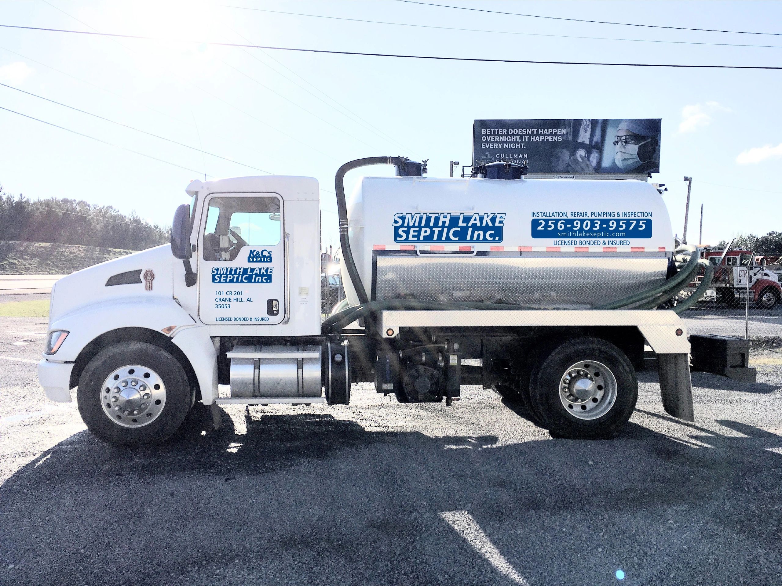 Septic Tank Pumping and Installation - Smith Lake Septic