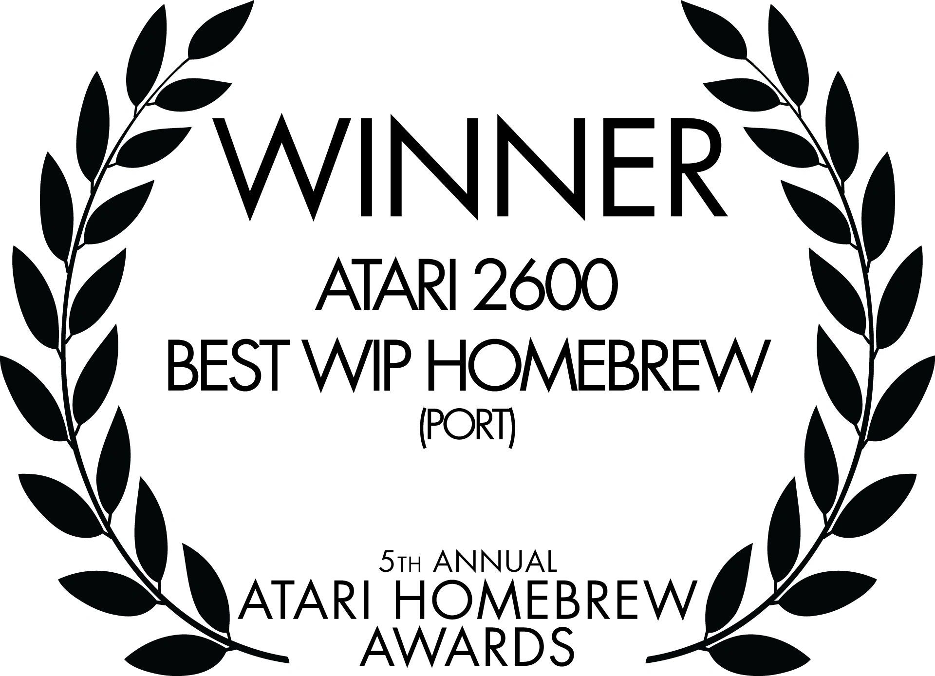 Champ Games takes home two Atari Homebrew Awards!