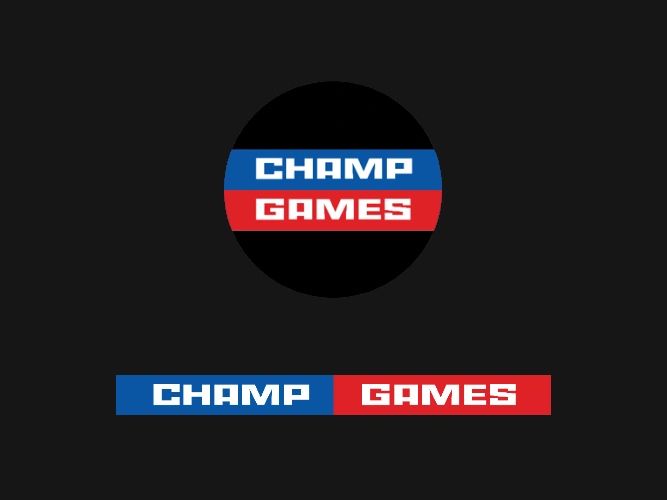 Champ Games Logo Takes a Vertical Leap
